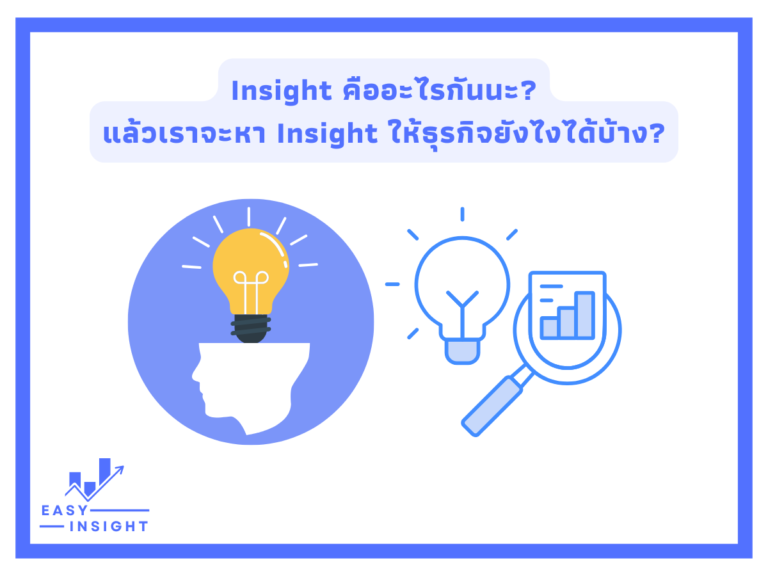 Insight คืออะไร? ทำไมต้องมีข้อมูล? แล้วเราจะหา Insight ให้ธุรกิจเติบโต ...